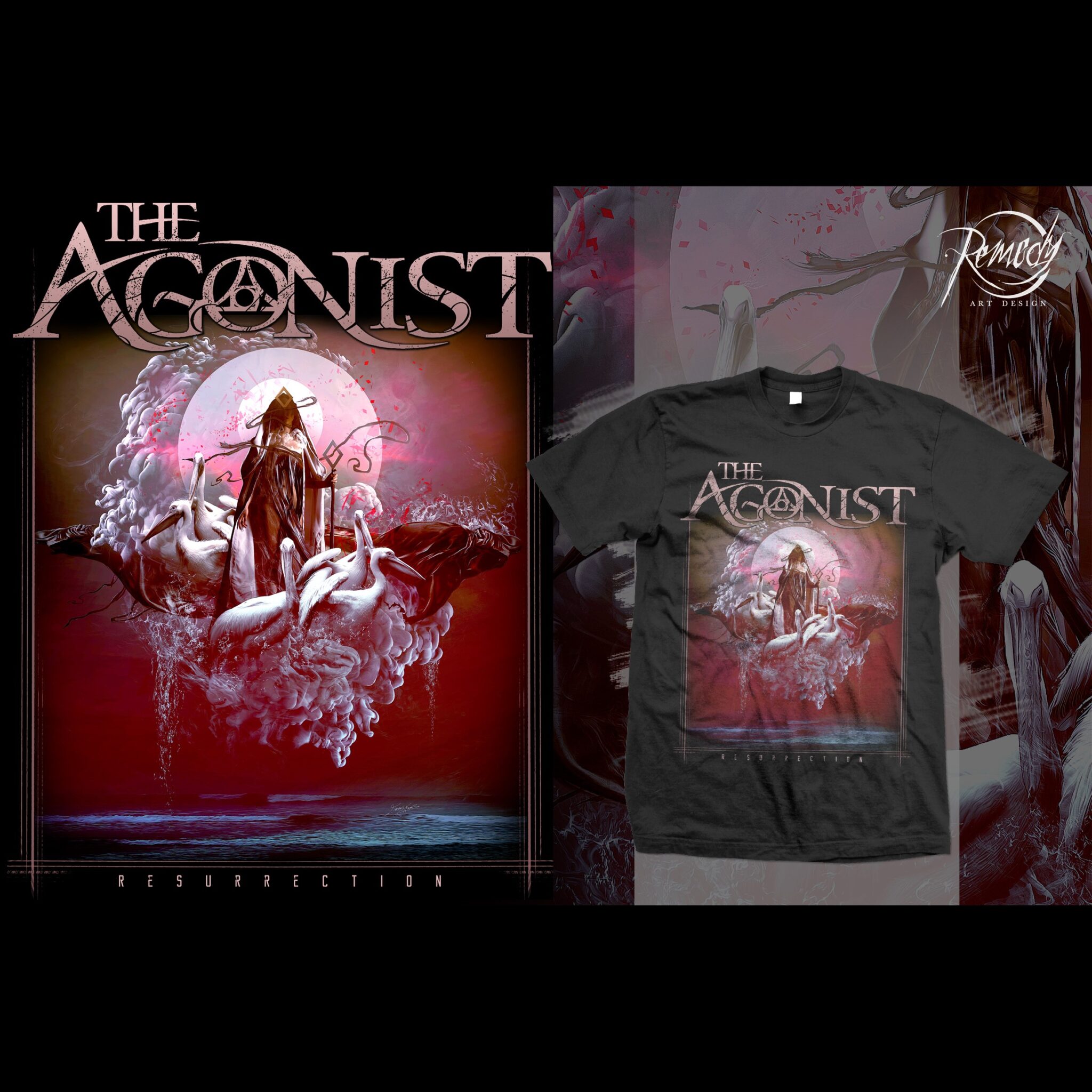 The Agonist “Symbol” T-Shirt (SMALL ONLY) – SOUND ESCAPE